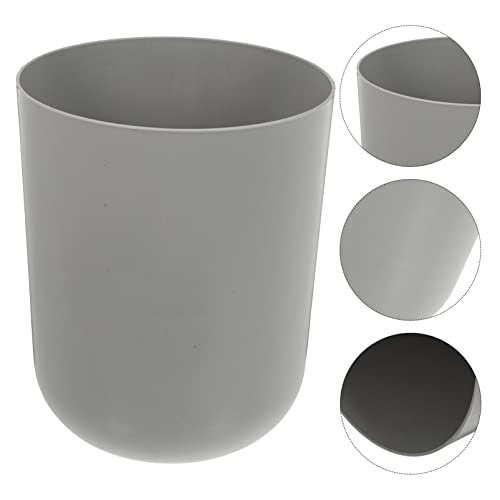 Healifty Binfor Gray Bin: Simple Multipurpose Plastic Multi-Function Table Narrow or Pen Holder Desktop Lid for Car Bin Room Bathroom Bedroom, Bathroom, Desktop: Liter Clean Living Without