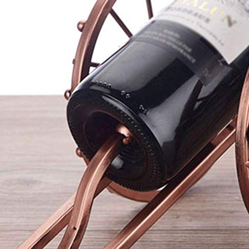 Creative Simplicity Creative Simplicity Wine Rack Creative Simplicity Wine Rack Bottle Rack Bottle Holder Bottle Holder Rack Display Retro Creative Living Room, PIBM, Retro Brass