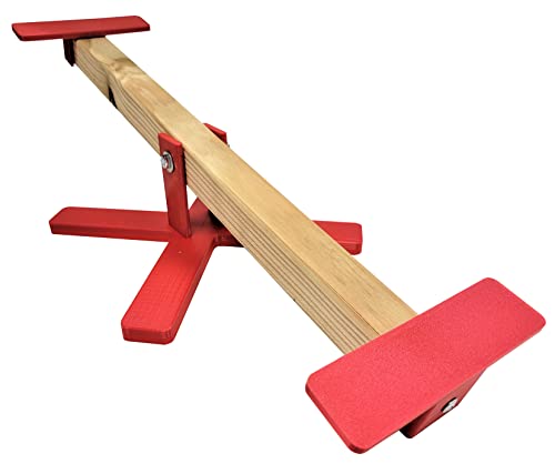 RITE FARM PRODUCTS 22 INCH Long Chicken Teeter Totter RED Poultry Seesaw Perch