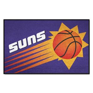 fanmats 35370 nba retro phoenix suns starter mat accent rug - 19in. x 30in.