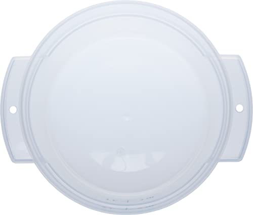 Carlisle FoodService Products StorPlus Plastic Round Food Storage Container, 2 Quart, Clear, (Pack of 12)