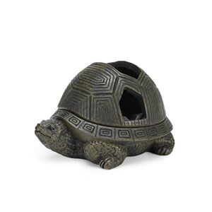 mootka turtle & lazy frog ashtray with lid, handmade cool resin ashtrays for cigarettes as home decoration,windproof ashtrays for indoor or outdoor use, smoking ash tray sets in office bar hotel