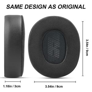 Replacement Ear Cushions for JBL Live 650/660BTNC E65BTNC Headphone, Ear Pads Headset Earpads with Noise Cancelling Memory Foam Leather Velour