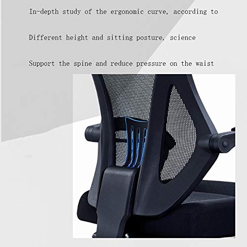 Ergonomic Mesh Office Chair High Back Computer Chair Desk Chair Mesh Chair with Thick Cushion Soft Adjustable (Color : C)