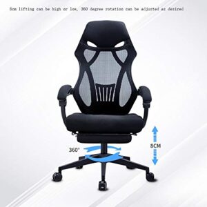 Ergonomic Mesh Office Chair High Back Computer Chair Desk Chair Mesh Chair with Thick Cushion Soft Adjustable (Color : C)