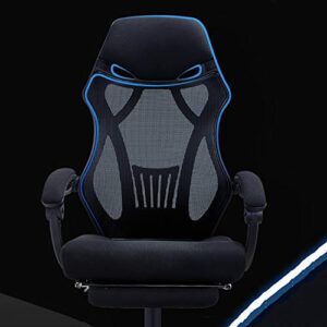 Ergonomic Mesh Office Chair High Back Computer Chair Desk Chair Mesh Chair with Thick Cushion Soft Adjustable (Color : C)