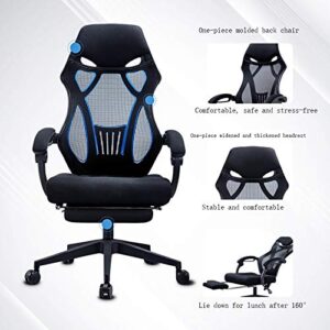 Ergonomic Mesh Office Chair High Back Computer Chair Desk Chair Mesh Chair with Thick Cushion Soft Adjustable (Color : C)