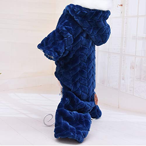 Dog Girl Clothes Large Pet Clothing Polyester Hoodied Sweatshirts Cat Clothes Plus Plush Girl Dog Sweaters for Extra Large Dogs