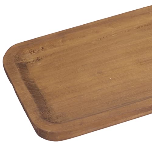 Bathroom Wooden Tray 18 Inch Long Vanity Wood Trays Rustic Wood Serving Tray Toilet Tank Tray for Bathroom Living Room Kitchen Counter Organizing and Home Decor