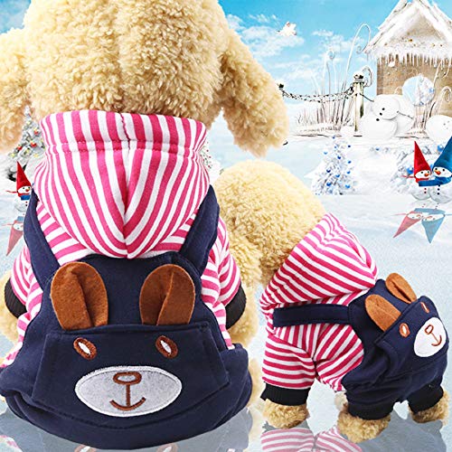 HonpraD Dog Jackets for Medium Dogs Pet Cloth Fashion Winter Vest Pet Puppies Clothes for Small Female