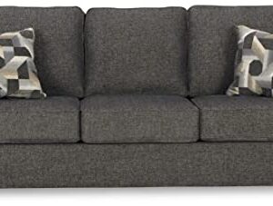 Signature Design by Ashley Cascilla Casual Sofa, Dark Gray