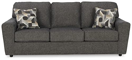 Signature Design by Ashley Cascilla Casual Sofa, Dark Gray