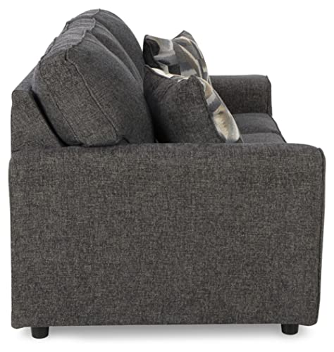 Signature Design by Ashley Cascilla Casual Sofa, Dark Gray