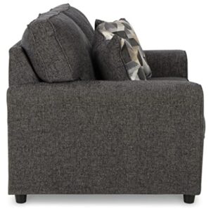 Signature Design by Ashley Cascilla Casual Loveseat, Dark Gray