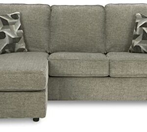 Signature Design by Ashley Cascilla Casual Sofa Chaise, Light Gray