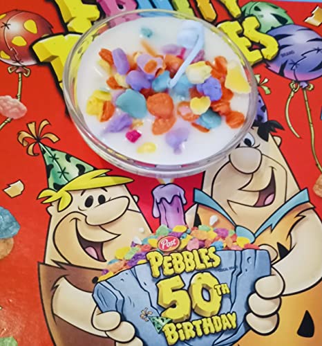 Fruity Pebble Candle