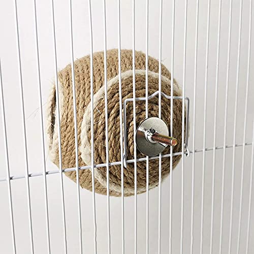 Birdhouse, Parakeet Bird Nest for Cage Coconut Shell Rope Weave Bird Breeding Nest for Budgie Parakeet Conure Canary Lovebird