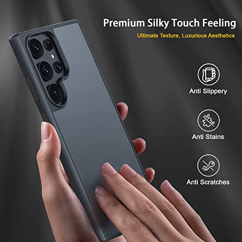 ZIULQIK Case for S23 Ultra… (Black)