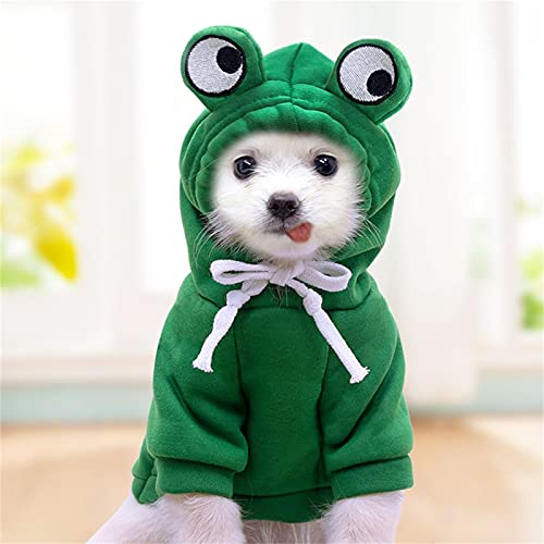 Chihuahua Puppy Clothes Winter Medium-Sized Cats Dogs Two-Legged Love and Velvet Sweater Pet Clothes Big Dog Sweater Girl