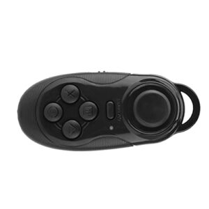 Mini VR Remote Controller, Remote Gamepad Wireless Gamepad Selfie Timer Joystick Pocket Selfie Remote Shutter Mouse Selfie Remote Shutter for Smartphone TV Box