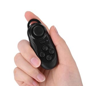 Mini VR Remote Controller, Remote Gamepad Wireless Gamepad Selfie Timer Joystick Pocket Selfie Remote Shutter Mouse Selfie Remote Shutter for Smartphone TV Box