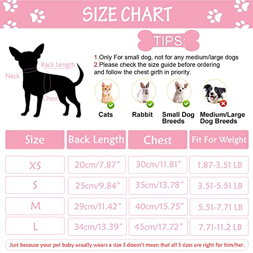 Dog Sweater Dress for Small Dogs Girl Fall Winter Fleece Warm Puppy Dresses Clothes Outfit Apparel Cute Sequins Bowknot Pet Skirt for Cats Holiday Doggie Wedding Dress Coats (X-Small, Blue)