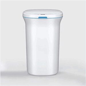 lxxsh creative electric trash can household induction trash can with lid smart touchless kitchen toilet trash can (size : 14l)