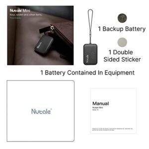 Nutale Key Finder, Mini 1Pcs + Findthing 4Pcs Bluetooth Tracker Item Locator with Key Chain for Keys Pet Wallets or Backpacks and Tablets Batteries Include