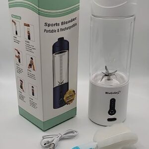 White Portable Blender, 1-pack, 530 ml (17.90oz)