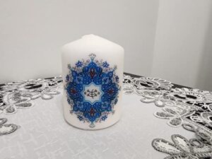 the bahai faith symbol candle