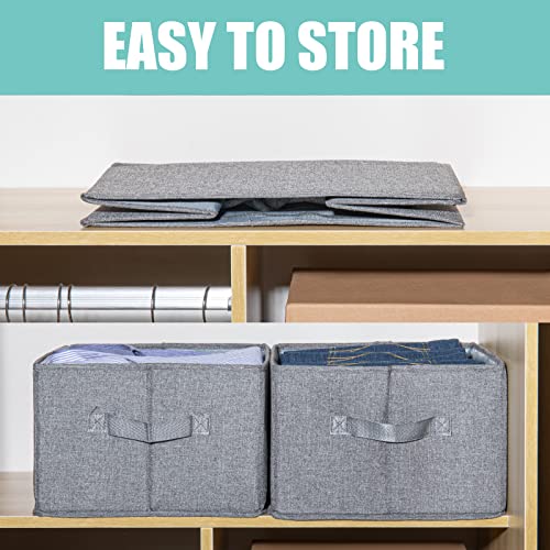 Wardrobe Clothes Organizer, Fabric Clothes Drawer Organizer for Jeans Shirts Organizers Foldable Closet Organizer and Storage Drawer Organizers Clothes for Jeans T-shirts Bra Clothing Sweater 2 Pack