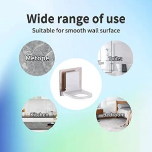 Shampoo Holder for Shower Wall Gel Bottle Rack Hook Self Adhesive Wall Mounted Magic Paste Shampoo Suction Wall Type Seamless Hook(3 Pieces)