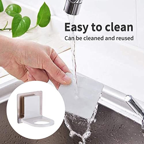 Shampoo Holder for Shower Wall Gel Bottle Rack Hook Self Adhesive Wall Mounted Magic Paste Shampoo Suction Wall Type Seamless Hook(3 Pieces)