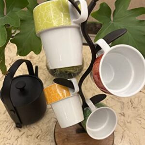 Mug Holder, Mug Tree, Mug Holder Stand,Coffee Mugs & Tea Cup Storage Rack, Cup Organizer, Mug Organizer,Kitchen countertop Organizer