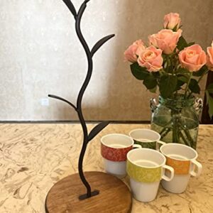 Mug Holder, Mug Tree, Mug Holder Stand,Coffee Mugs & Tea Cup Storage Rack, Cup Organizer, Mug Organizer,Kitchen countertop Organizer