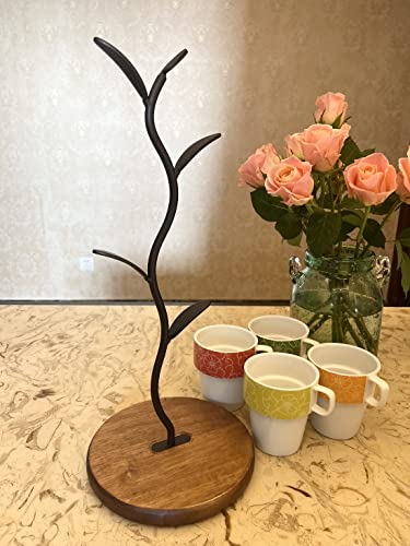 Mug Holder, Mug Tree, Mug Holder Stand,Coffee Mugs & Tea Cup Storage Rack, Cup Organizer, Mug Organizer,Kitchen countertop Organizer