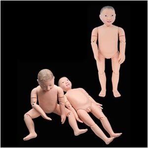 KH66ZKY Infant Care Model - Manikin Training Model - Training Room Teaching Model Doll Medical Educational Training Aid, 80cm/31.4inch,Male