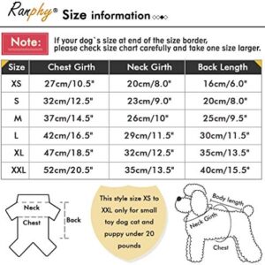 Ranphy Pet Sherpa Fleece Sweaters Fall Winter Soft Cute Small Dogs Boys Girls Puppy Clothes Jumpers Sweatshirt Warm Windproof Cold Weather,Brown,M