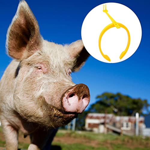 iplusmile Auxiliary Fertilization Feeding Farm Clamp Automatic Clip Animal Insemination Bottles Breeding Artificial for Holder Tool Cows Pig Support: Jar Kit Cattle Pigs Semen Sperm Ring