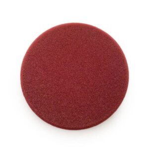 glidecoat medium cut foam pad - maroon (5")