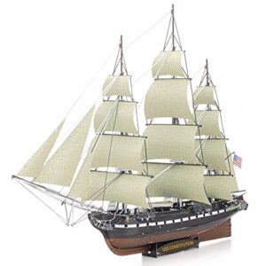 metal earth premium series uss constitution 3d metal model kit fascinations