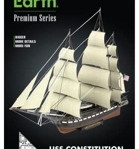 Metal Earth Premium Series USS Constitution 3D Metal Model Kit Fascinations