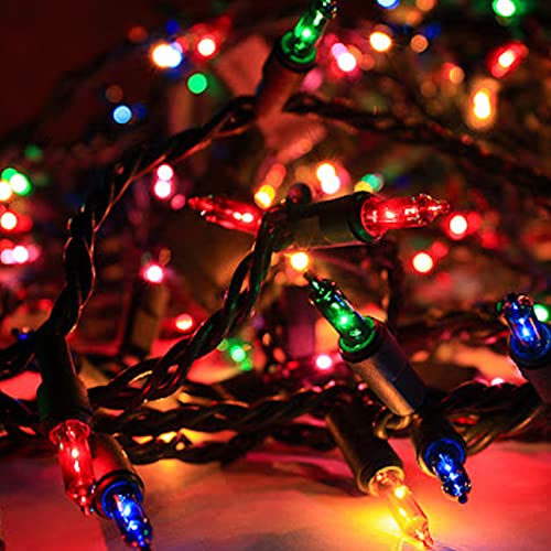 Dazzle Bright 200 LED 65FT Christmas Mini String Lights + 33FT 150 Count Christmas Mini String Lights