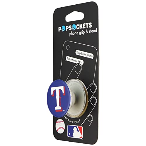 PopSockets: Collapsible Grip & Stand for Phones and Tablets - Texas Rangers