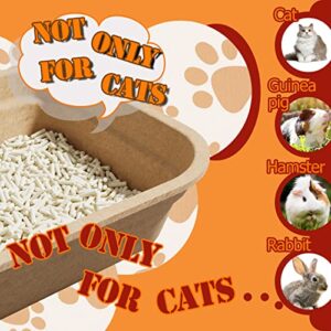 15 Pack Disposable Litter Boxes for Cats Paper Tray Travel Toilet Cat Litter Box for Indoor Outdoor for Hamster, Guinea Pig, Mice, Bunny,Small Animals 16.7 x 13.4 x 4 Inch