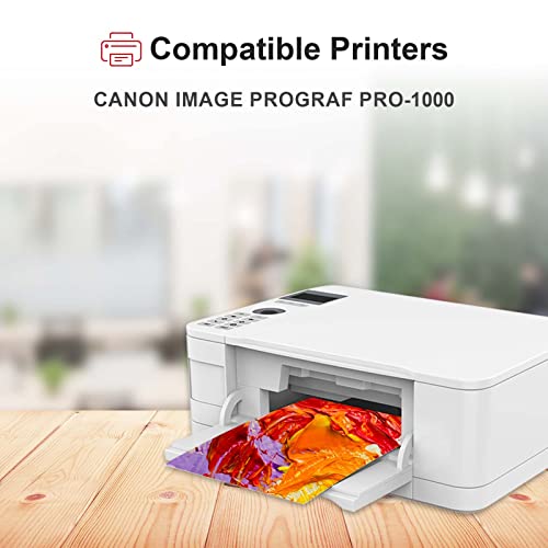 PFI-1000 Photo Black Individual Ink-Tank, Compatible with Canon Lucia PRO PFI1000 PFI-1000PB 0546C002 for imagePROGRAF PRO-1000 Printer