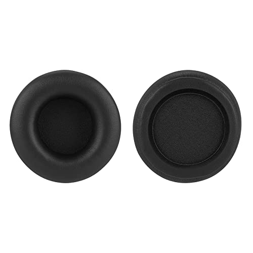 Geekria QuickFit Replacement Ear Pads for Bang & Olufsen Beoplay H4, H6, H7, H9, H9i, HX, Portal Headphones Ear Cushions, Headset Earpads, Ear Cups Cover Repair Parts (Black/No Plastic Clip)