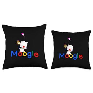 Unique Retro Gaming Japanese Otaku Gamer Gifts Funny Retro Kawaii Video Game Moogle Kupo Gamer Throw Pillow, 16x16, Multicolor