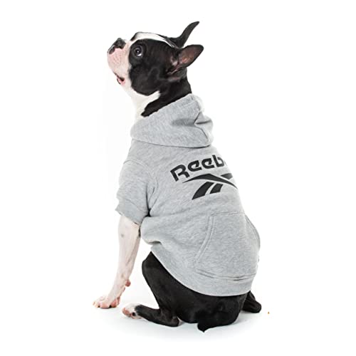 Reebok Dog Hoodie – Fleece Dog Sweater with Leash Hole, Cold Winter Dog Sweatshirt for Small Medium and Large Dogs, Premium Dog Fall Sweater Pullover Hoodie, Cozy Warm Perfect Dog Christmas Outfit