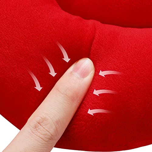 2pcs Lip Pillows Couch Bed Throw Pillows Bedroom Decoration Throw Pillows Plush Pillows for Couches